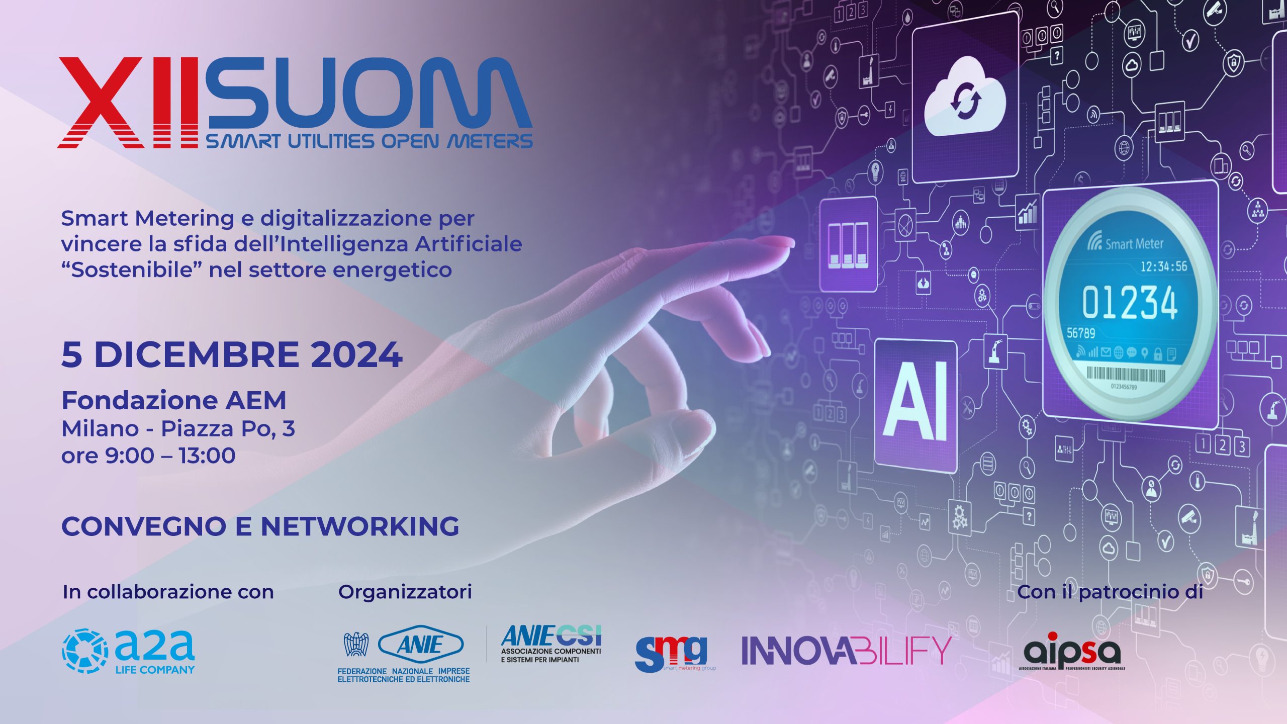 ANIE CSI | XII° Smart Utilities Open Meter – SUOM - Federazione ANIE