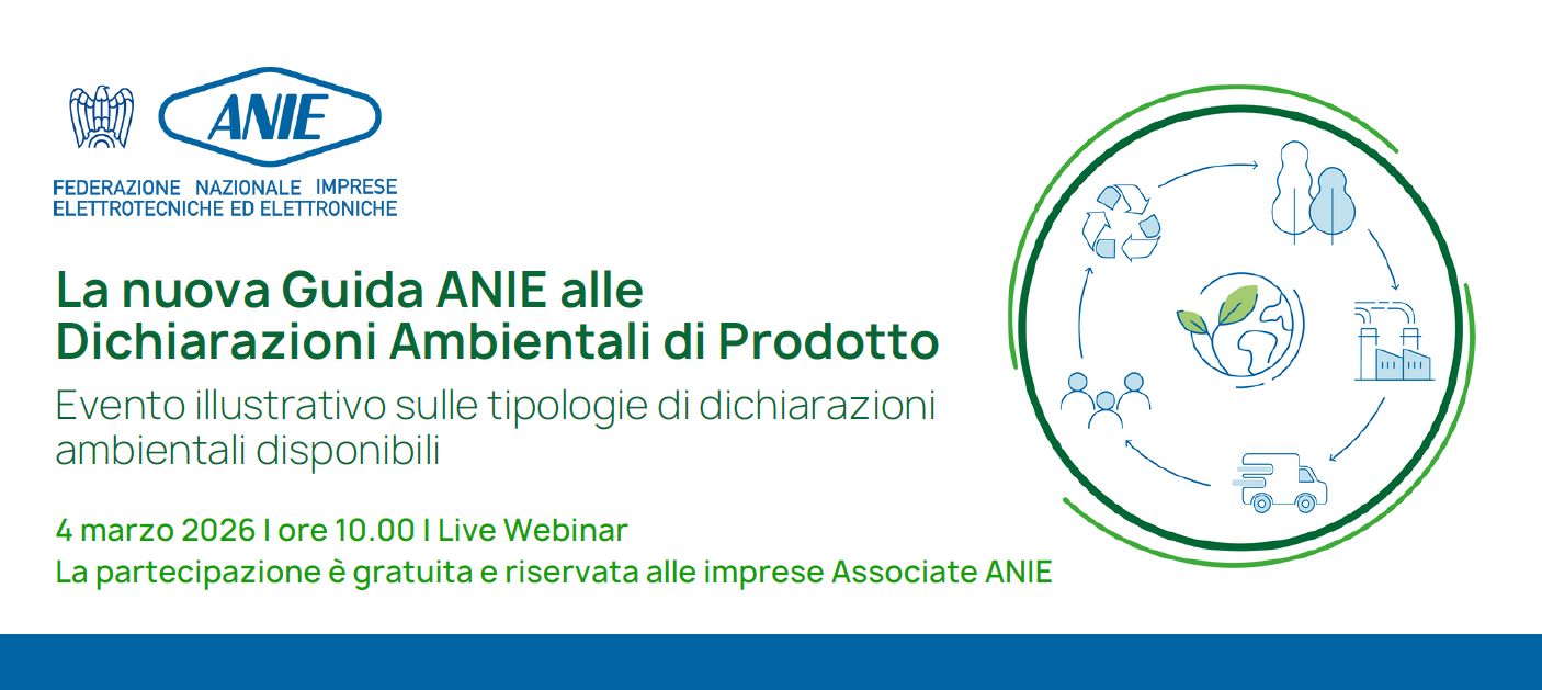 La nuova Guida ANIE alle Dichiarazioni Ambientali di Prodotto ...